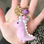 Cute Dinosaur Keychain - Leah & Layla - England Boutique Gift Store